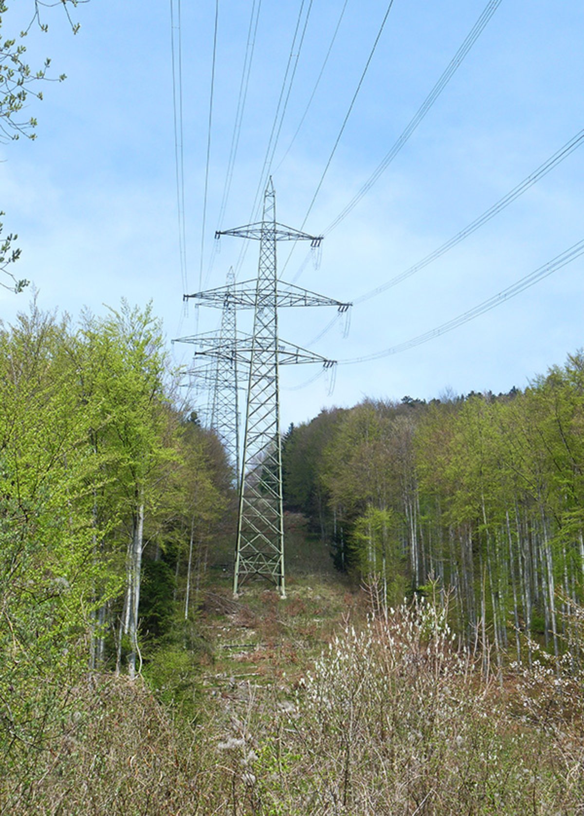 Achtung Strom! Elektrische Freileitungen sind lebensgefährlich
