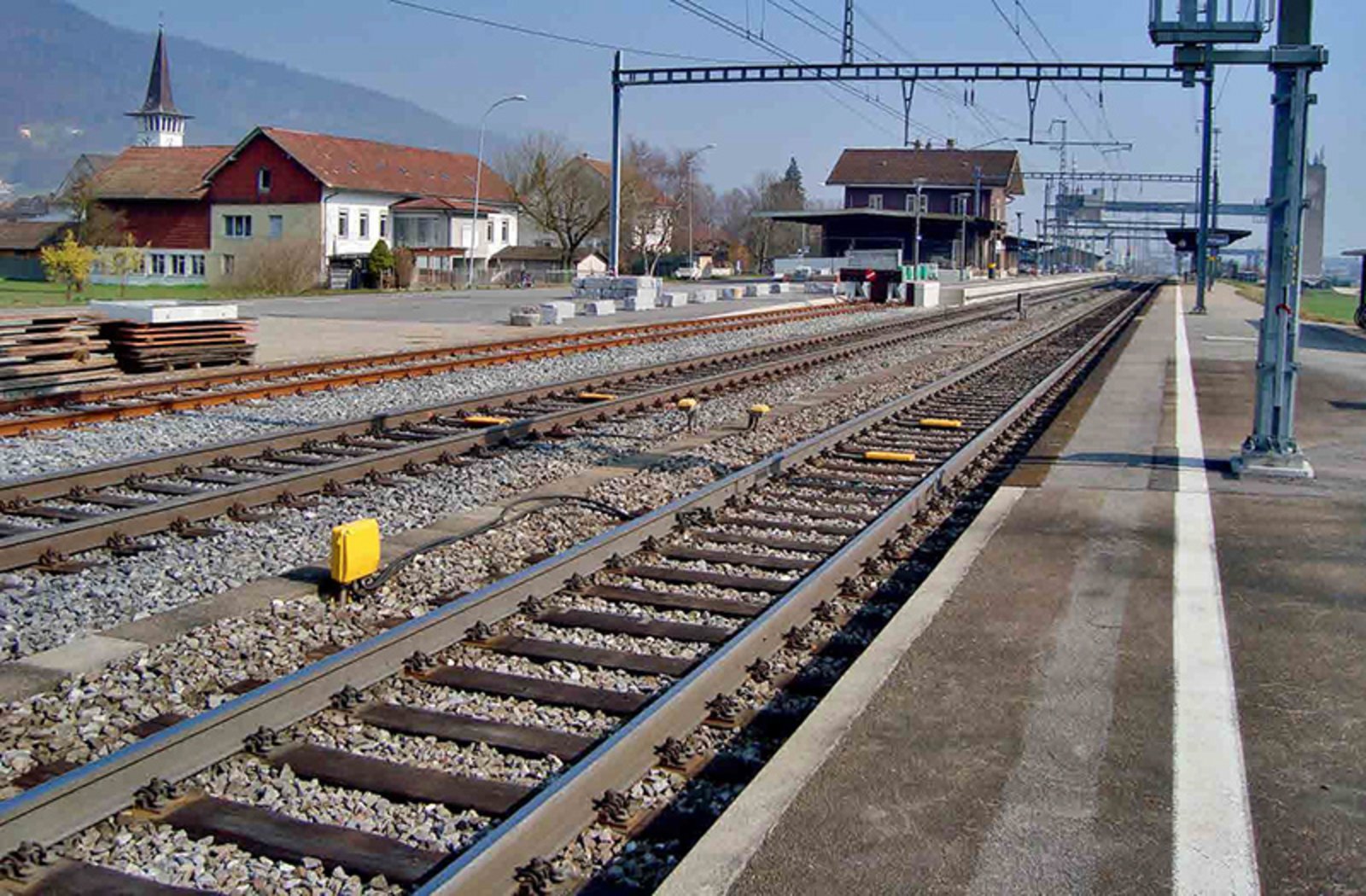 Quelle place pour la traverse en bois?