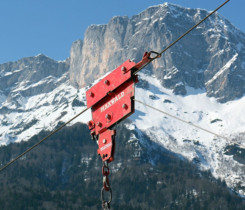 Over and above slopes and wetlands: extracting timber with a small ...