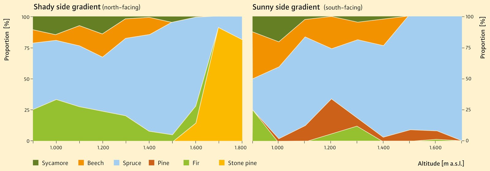 Biodiversity along altitudinal gradients of the Bavarian Alps ...