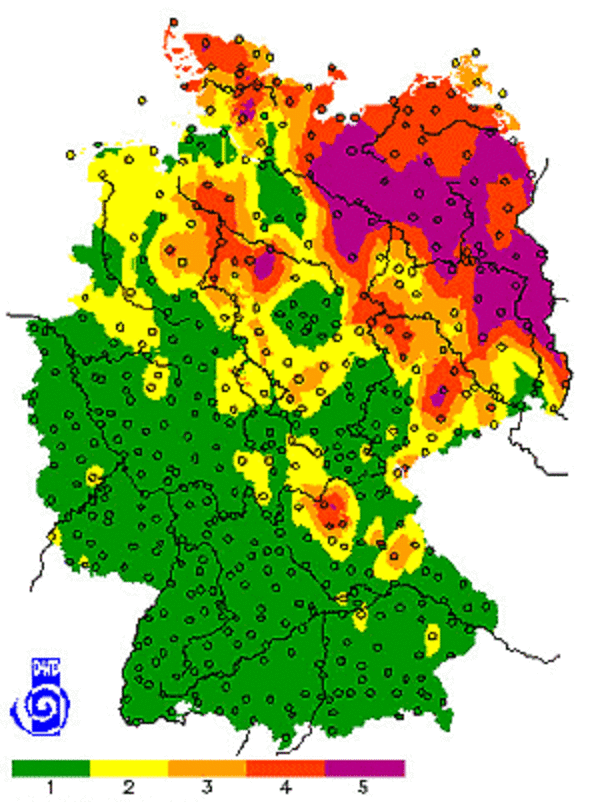 Forest fire prediction - waldwissen.net